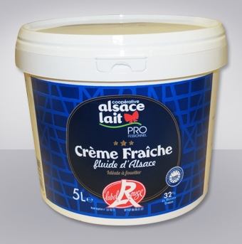 Crème fraîche fluide d'Alsace (Alsace fresh cream)