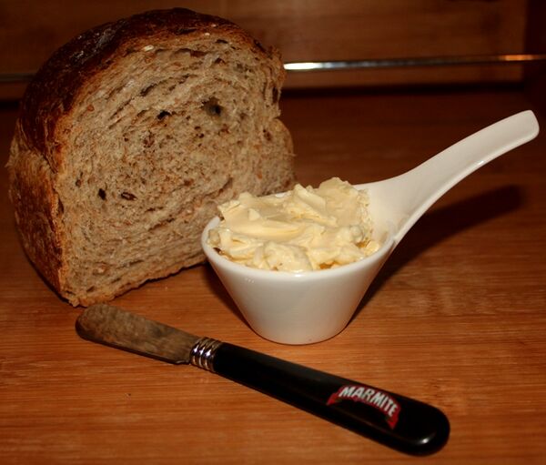 Smoked butter, British recipe