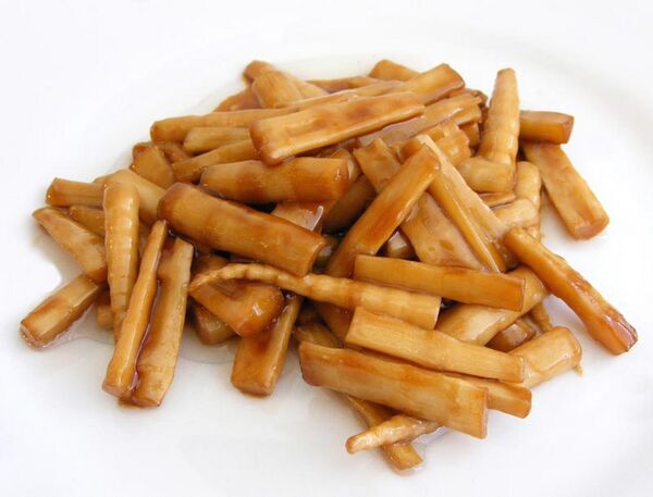 Braised bamboo shoots recipe Accompaniments