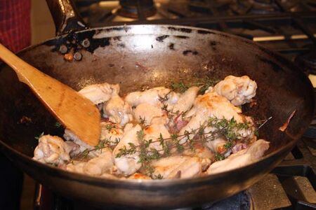 Pollo al ajillo, Spanish recipe