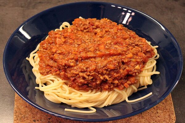 The New official recipe for Spaghetti Bolognaise