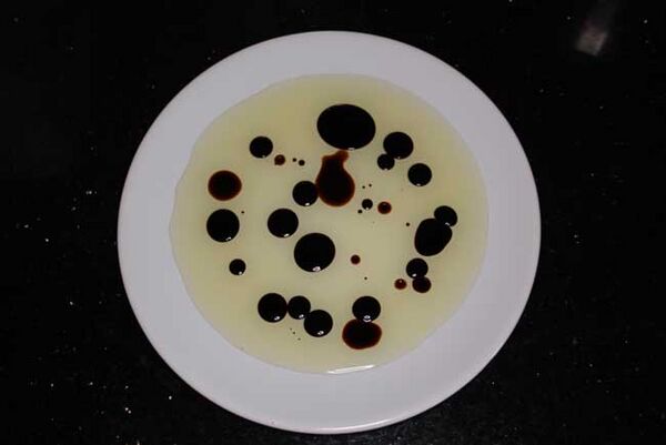 Balsamic vinegar and olive oil dip an Italian recipe