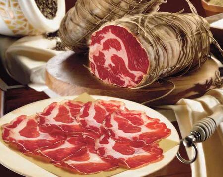 Coppa Piacentina (Piacenza cured ham)