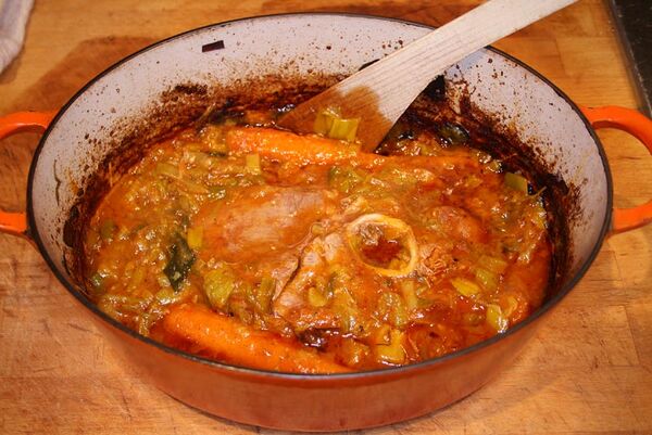 Ossobuco alla Milanese a beef recipe