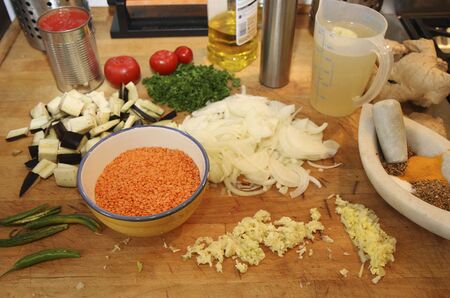 Sambar dhal, Indian recipe