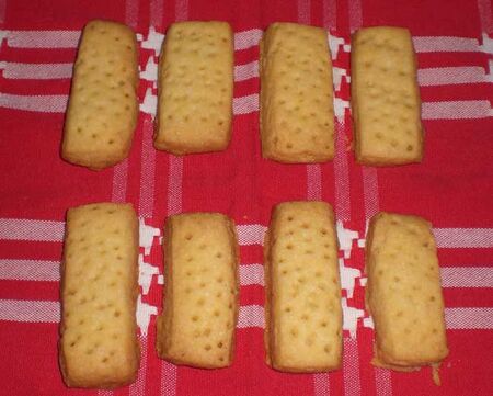 Shortbread, British recipe