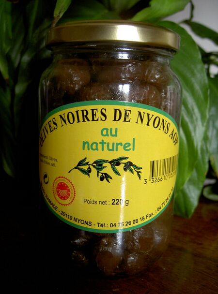 Olives noires de Nyons (Nyons black olives)