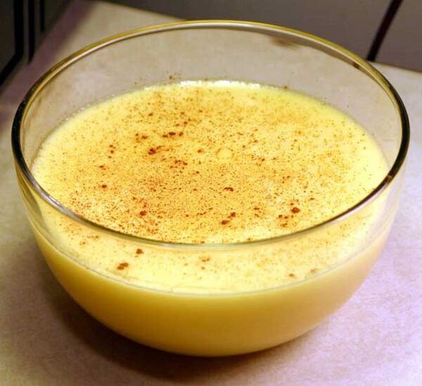 Custard, British recipe